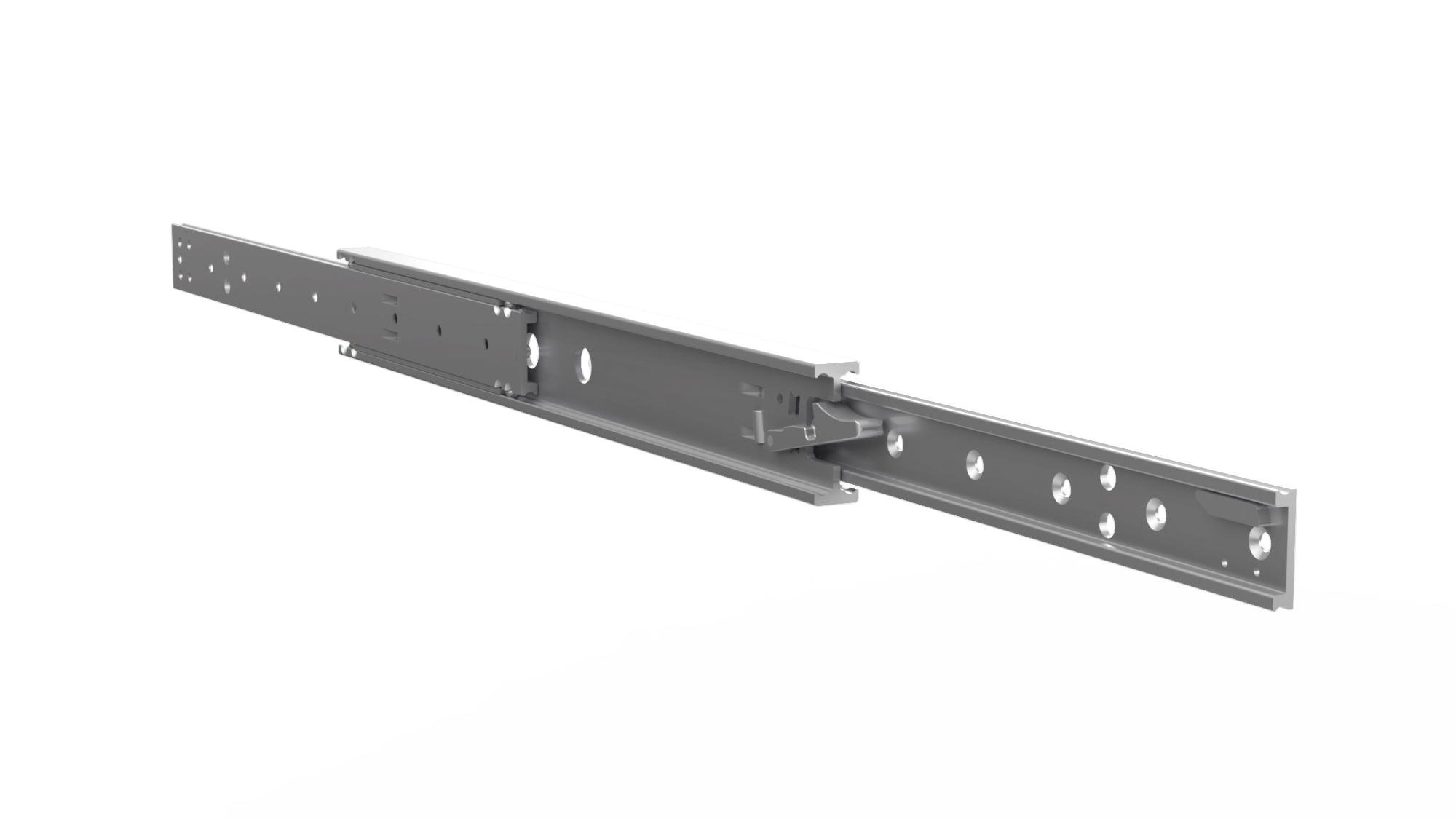 Telescopic Rail 220 (Left) & 230 (Right) Lock in / Lock out - 100% ...