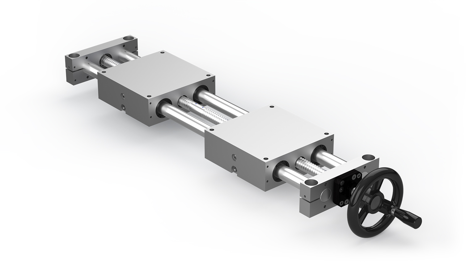Linear Unit QME-W right and left drive with handwheel | Rollco