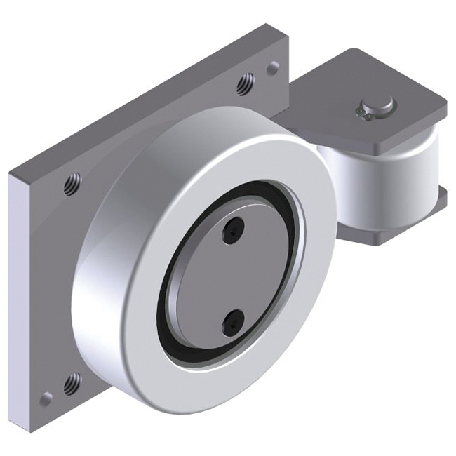 Polyamide Light Roller with Flange PSAS ---.6200 | Rollco