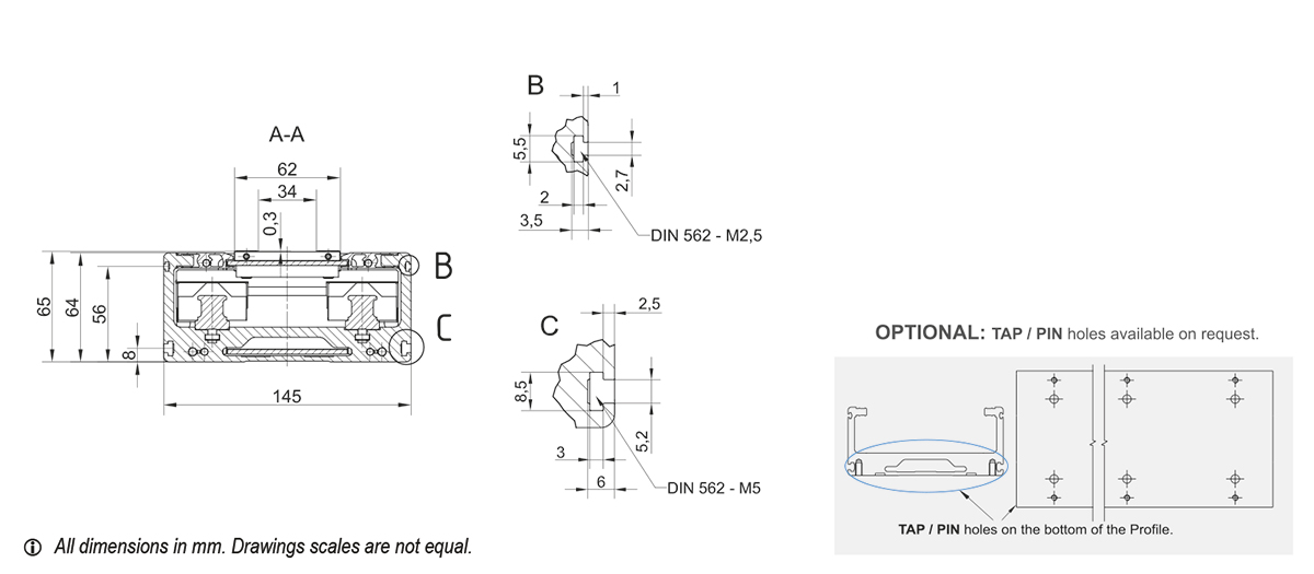 Linear Unit CTJ 145 | Rollco
