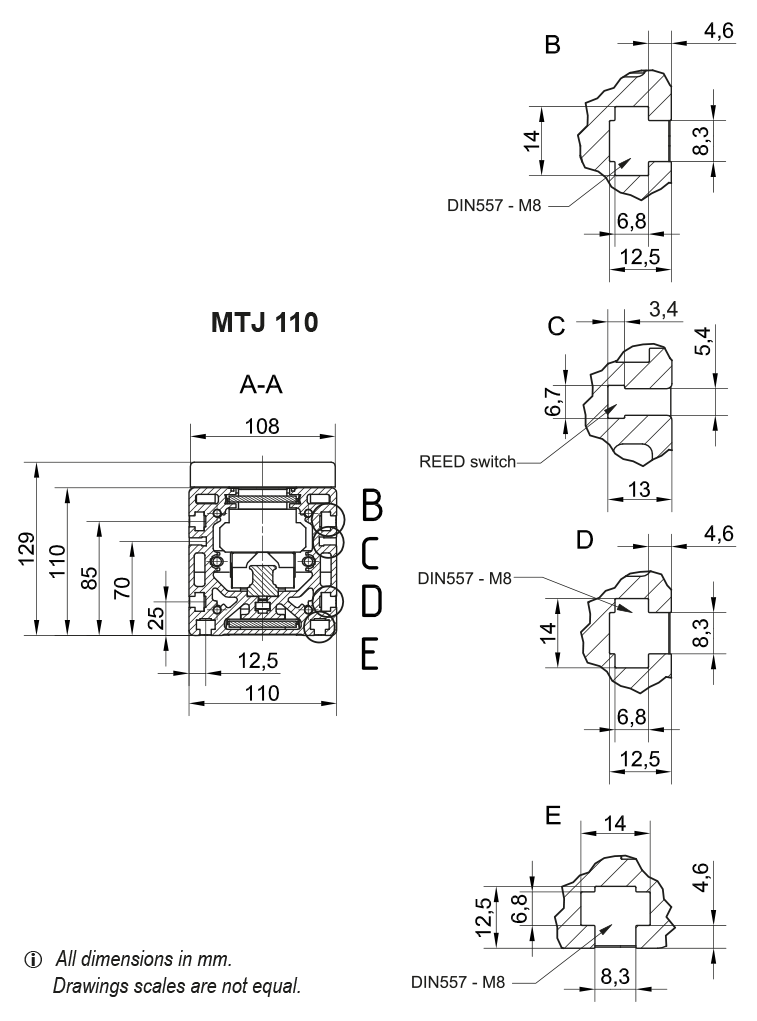 Linear Unit MTJ 110 | Rollco