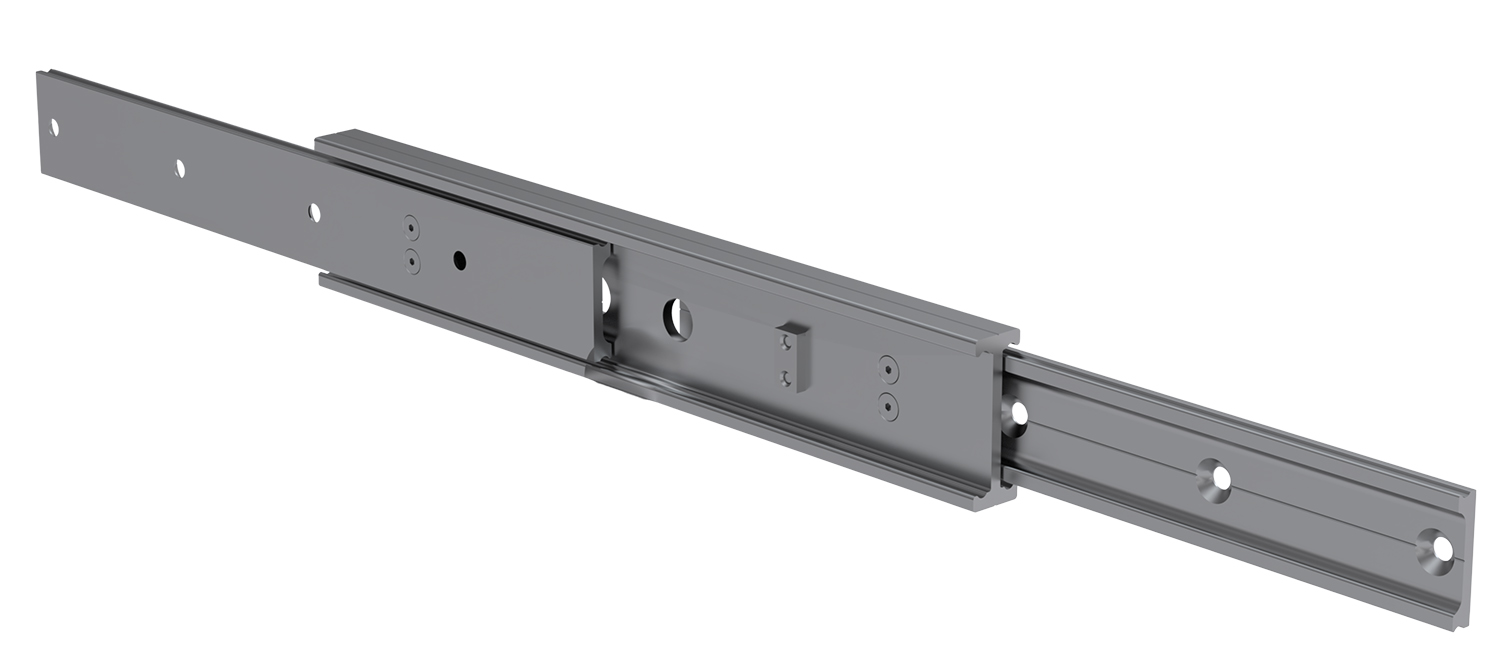 Telescopic Rail 410 - 100% Extension | Rollco