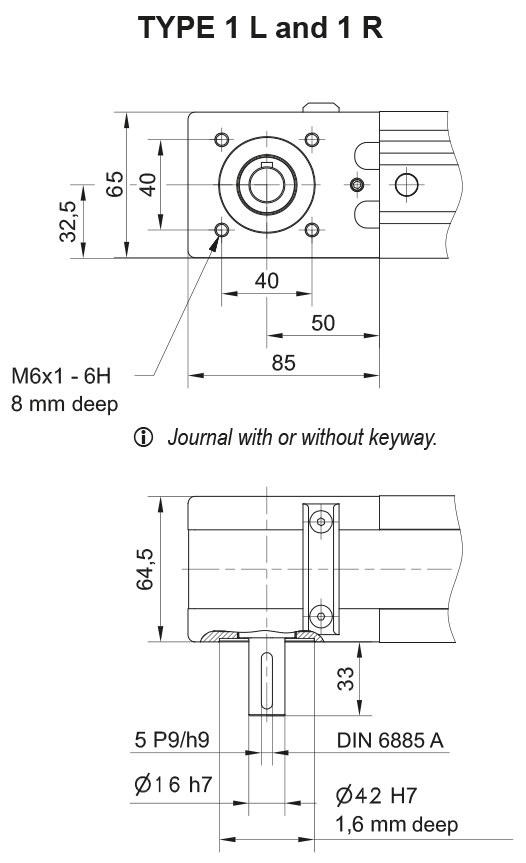 Linear Unit MTJ 65 | Rollco