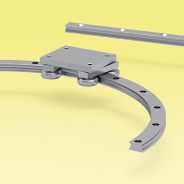 Linear Rail Systems with Rollers | Rollco