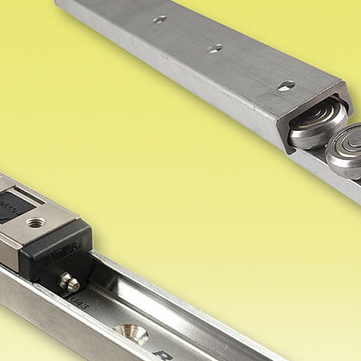 Linear Rail Systems with Rollers | Rollco