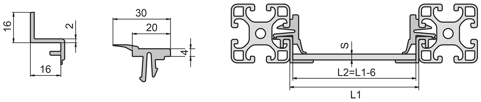 Panel Clamping Strip | Rollco